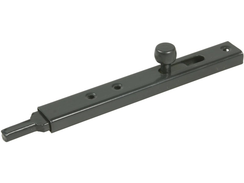 Thema catenaccio verticale plastificato nero 150 mm | OBI