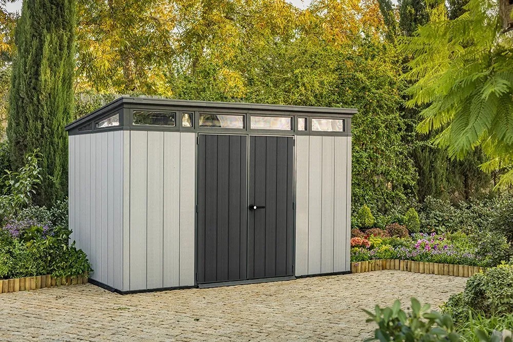 Casetta da giardino in resina Keter Artisan sp. 20 mm grigio 7,4 m² ...