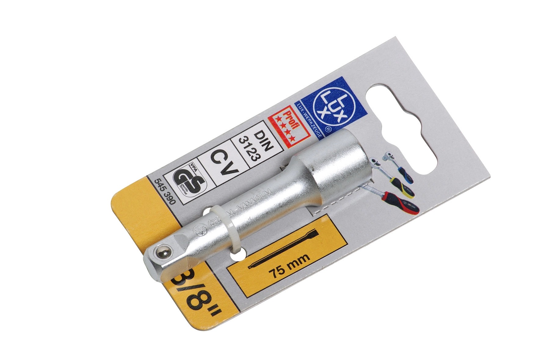 LUX Prolunga per chiavi a bussola 10 mm (3/8") Comfort 75 mm acquista da OBI