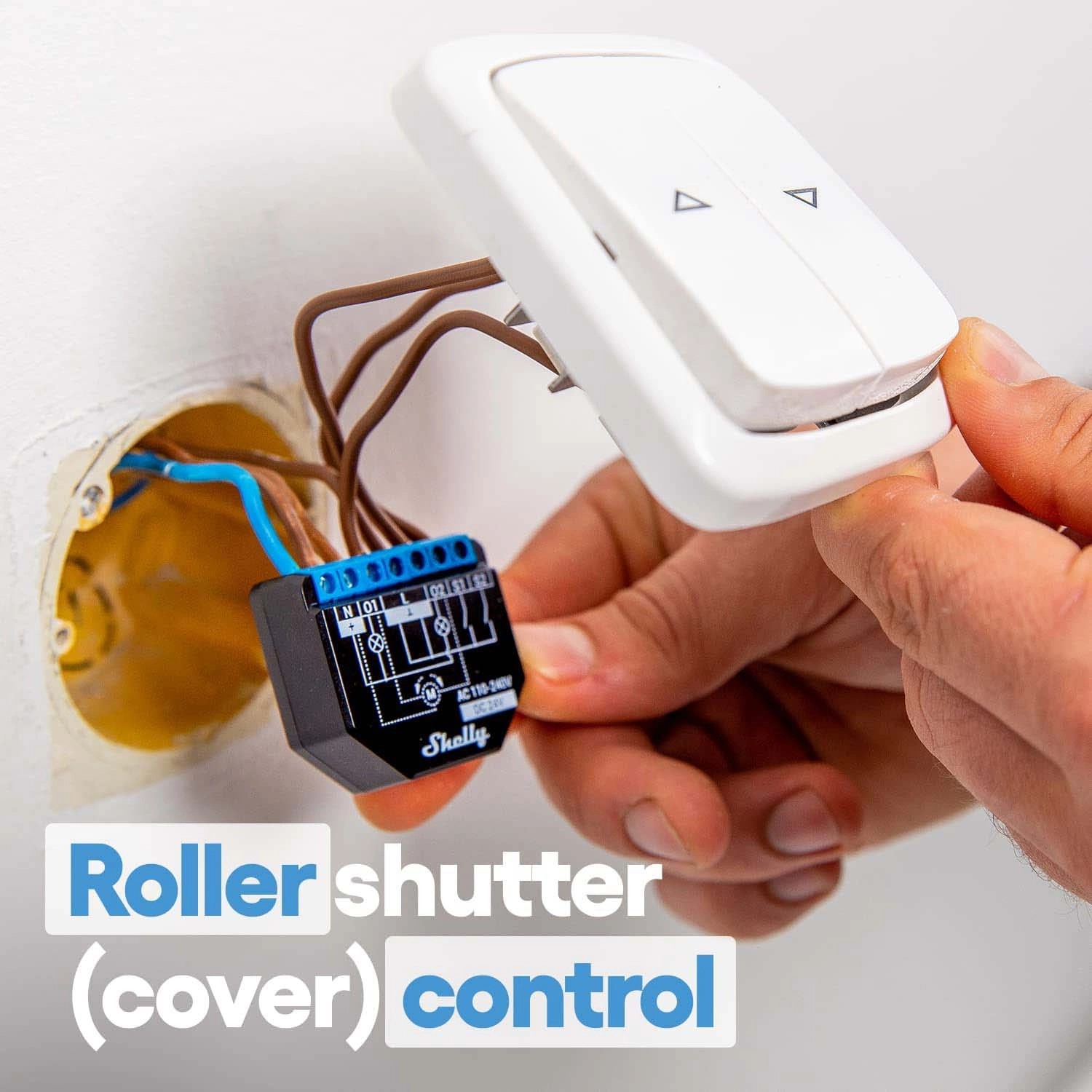 Relè Smart Home WiFi e Bluetooth Shelly Plus 2PM (x2) a 2 canali ...