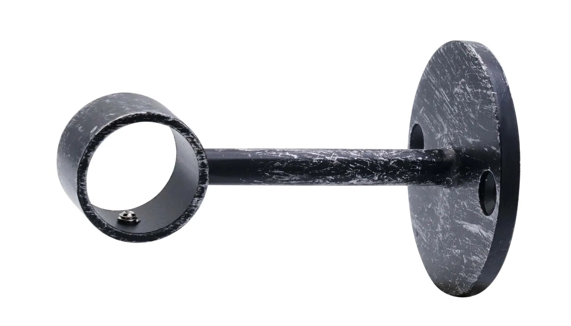 Supporto a soffitto per bastone tenda Simple nero Ø 2 cm L 6,5 cm | OBI