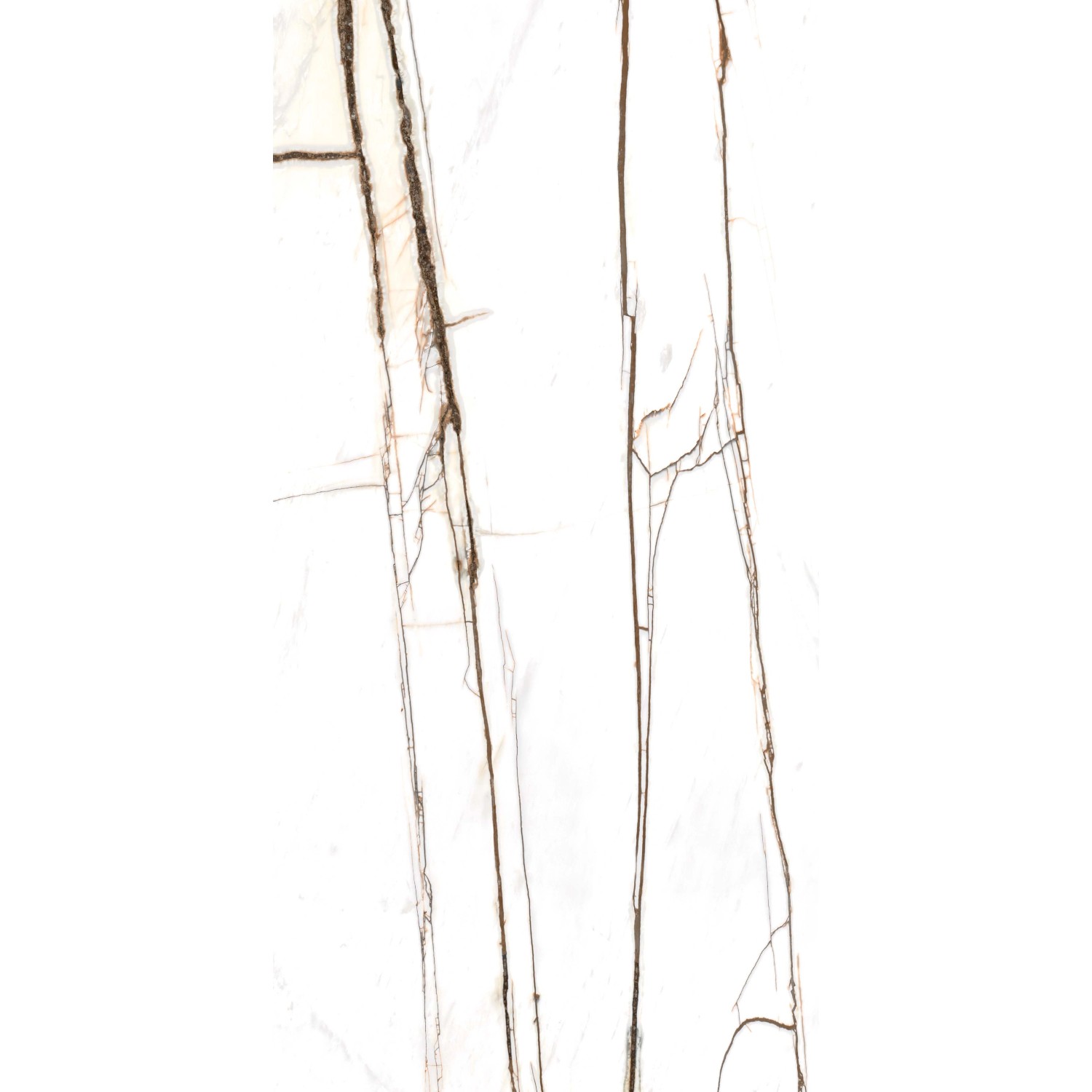 Piastrella in gres porcellanato Marble bianco lappato 59,6x119,2 cm 1 ...