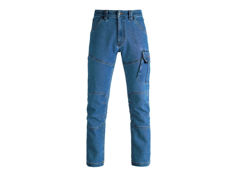 Jeans da lavoro Nimes blu tg. M acquista da OBI