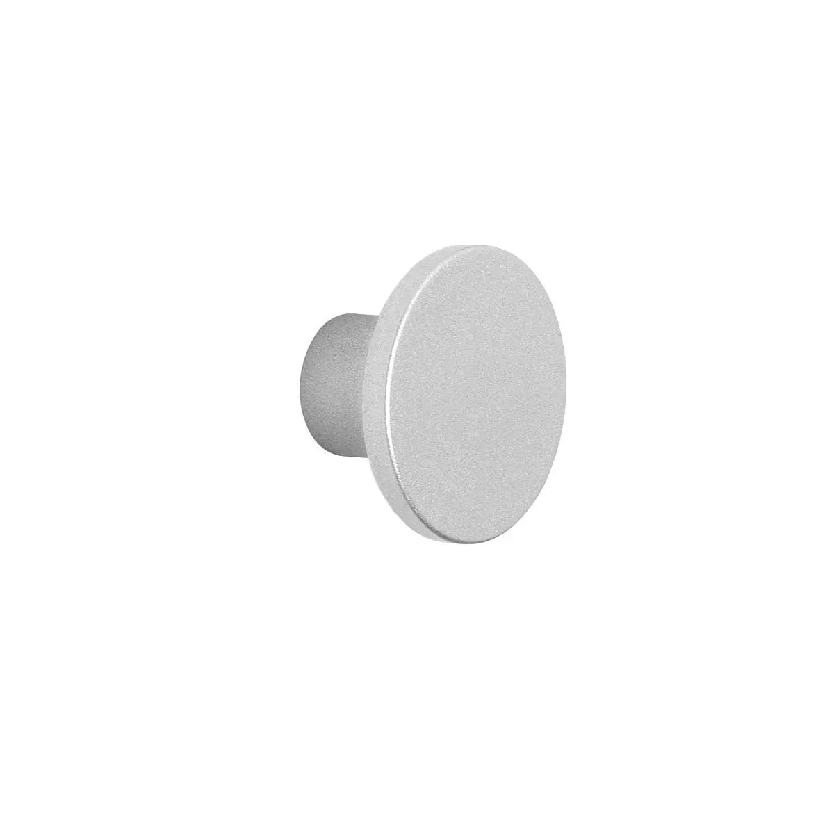 Set 2 pomoli in plastica riciclata cromomatt Ø 32 h 19 mm acquista da OBI