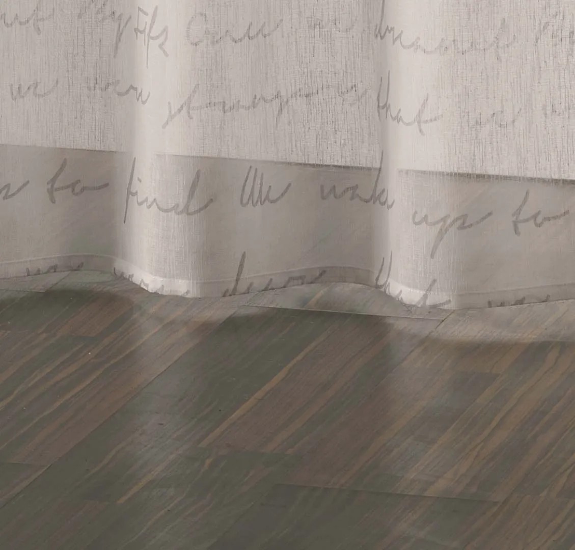 Tenda arredo Scritto L 140 x H 280 cm grigio acquista da OBI