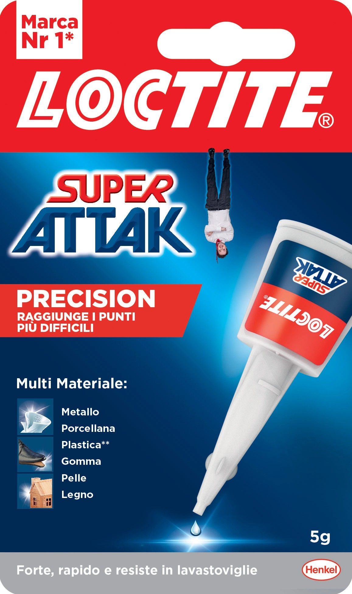 Colla liquida universale Loctite Super Attak Precision 5 g acquista da OBI