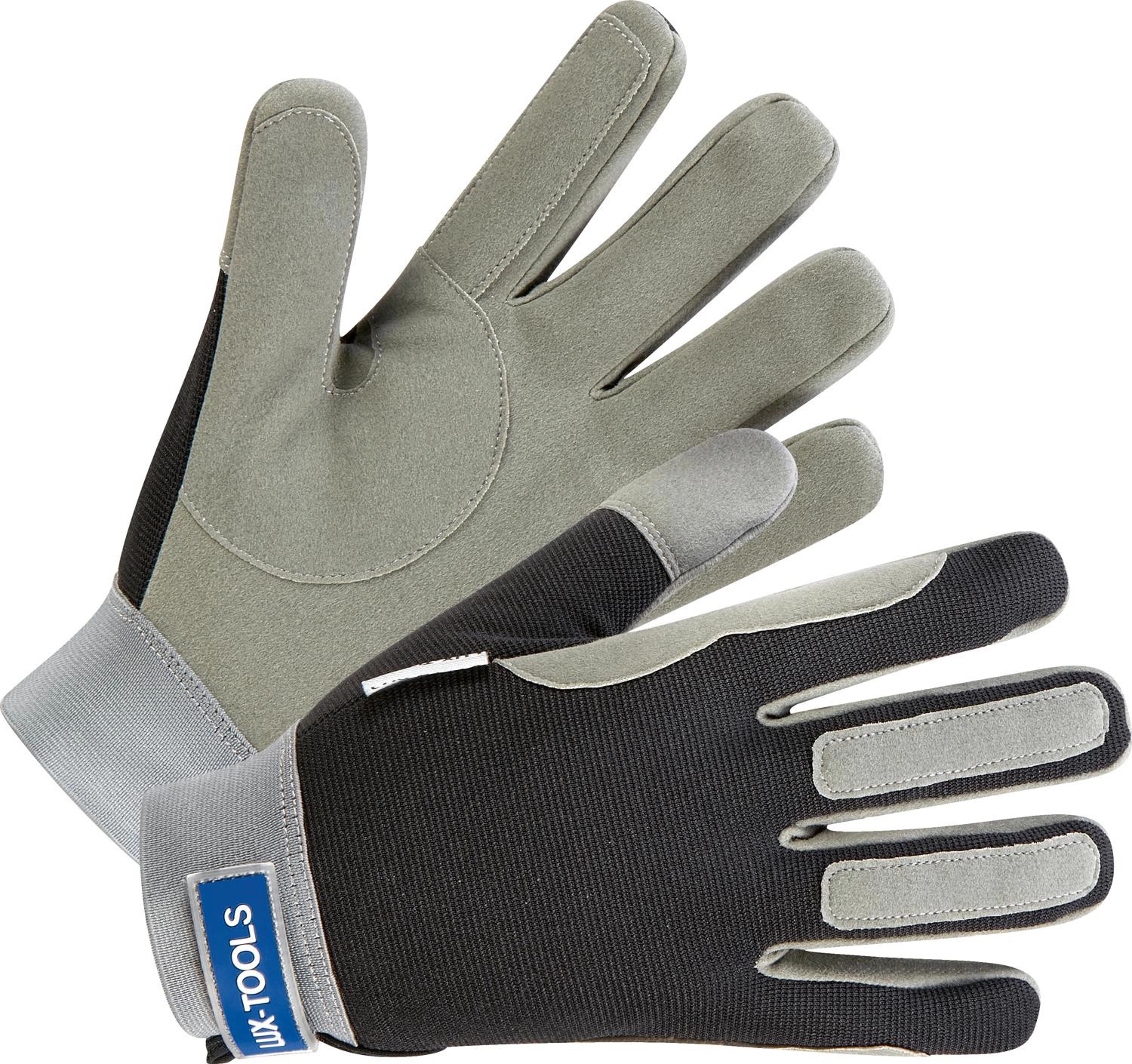 Guanti da lavoro LUX-TOOLS HS Soft Protect tg 10 nero grigio acquista da OBI
