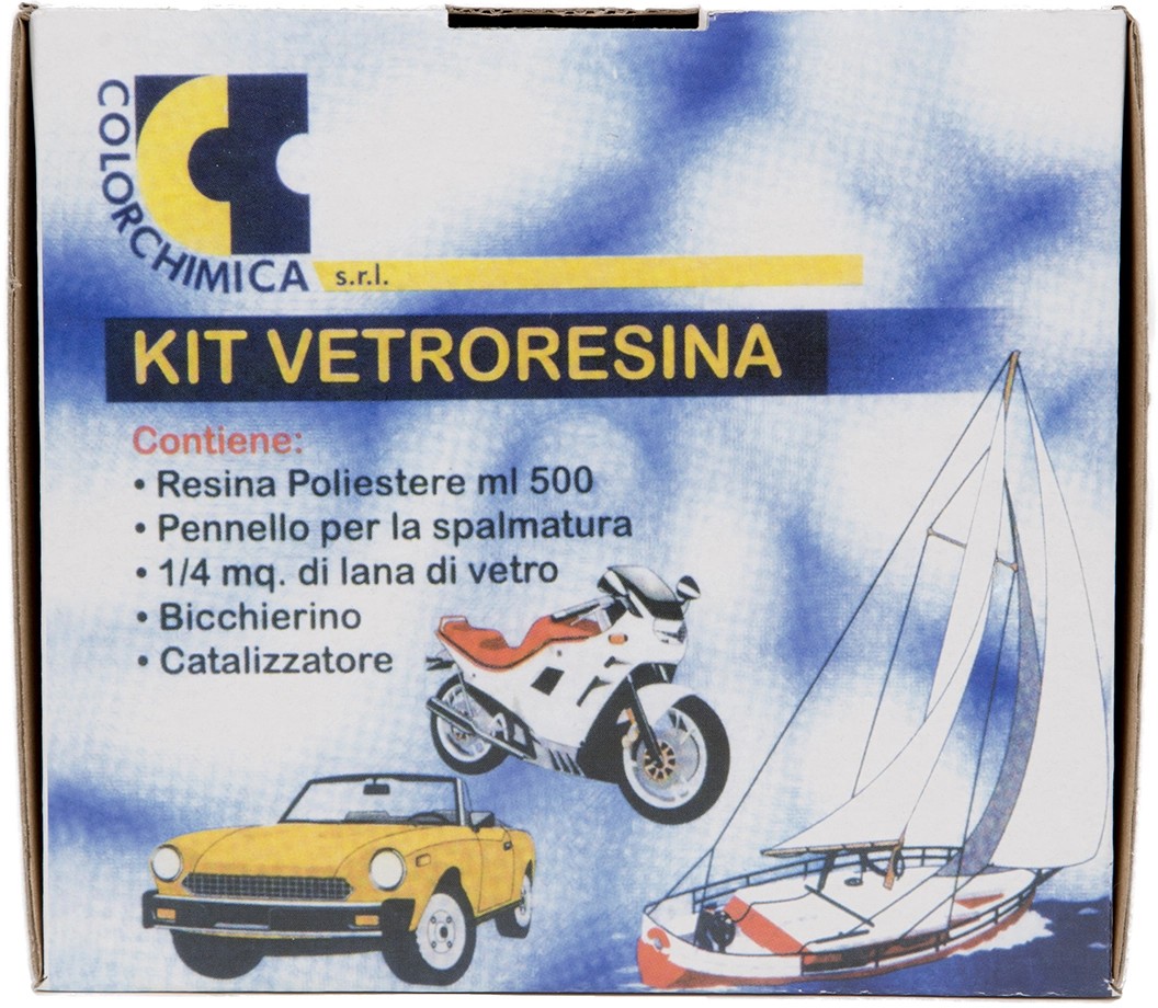 Kit per riparazioni resina liquida e fibra di vetro acquista da OBI