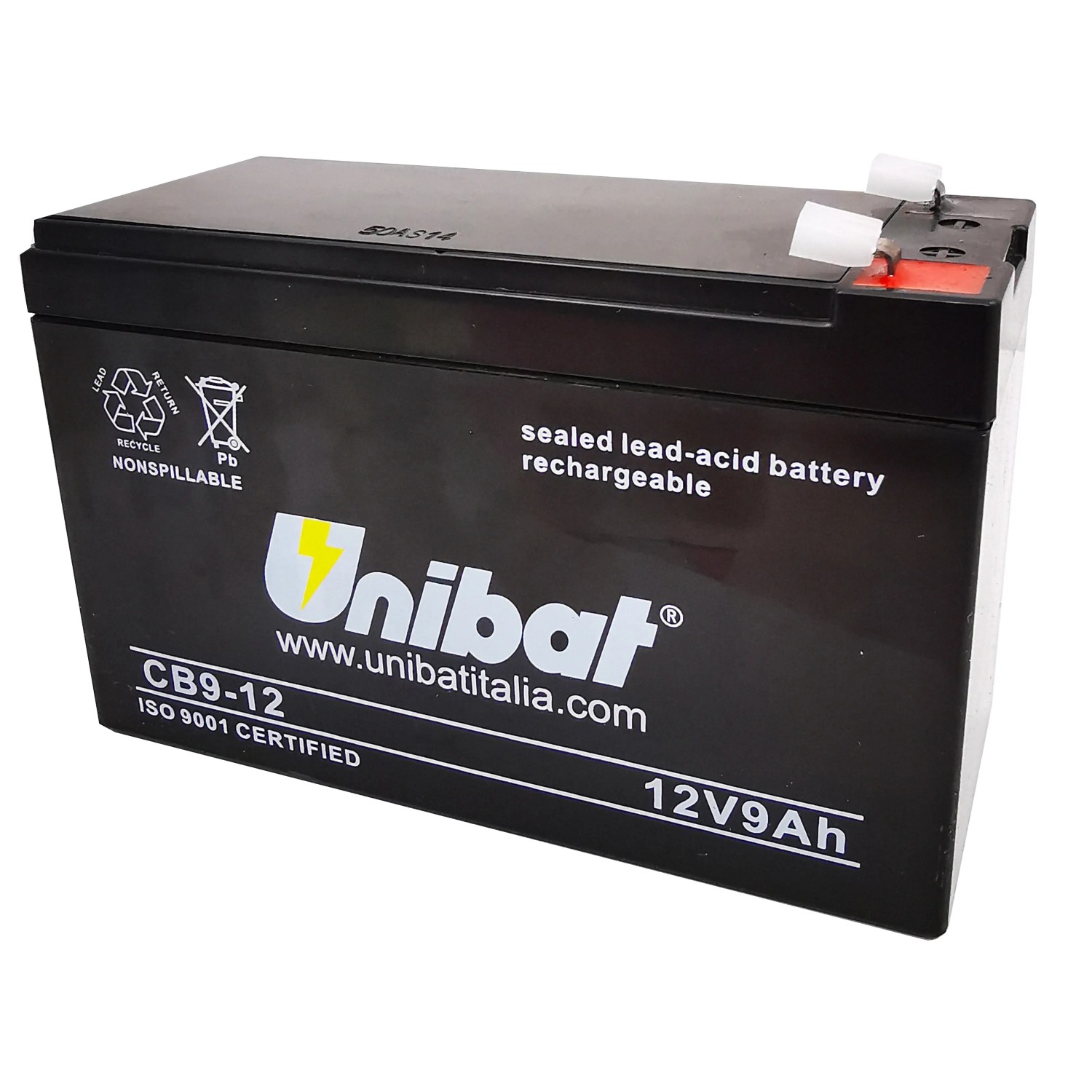 Batteria moto Unibat CB9-12 SLA/VRLA 9 Ah 12 V acquista da OBI