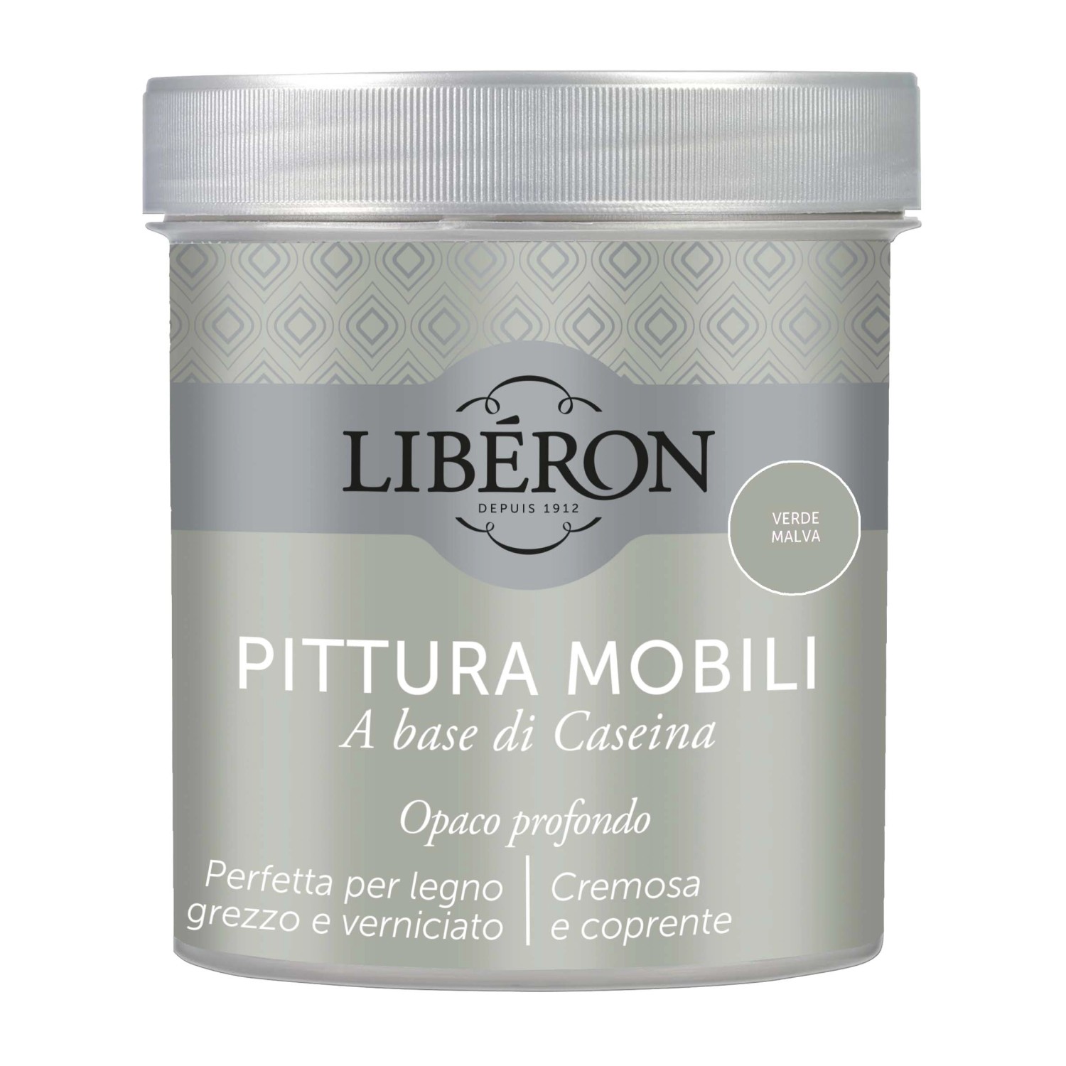 Pittura Mobili a base di Caseina Verde malva 0,5 l acquista da OBI