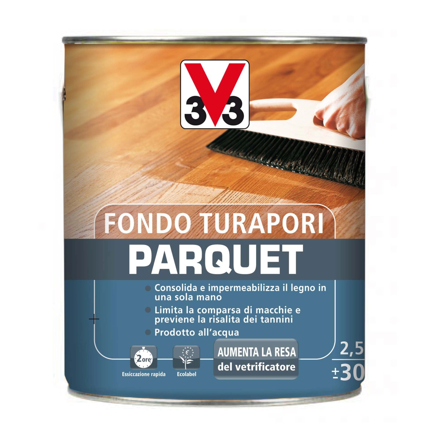 Fondo turapori parquet incolore 2,5 lt acquista da OBI