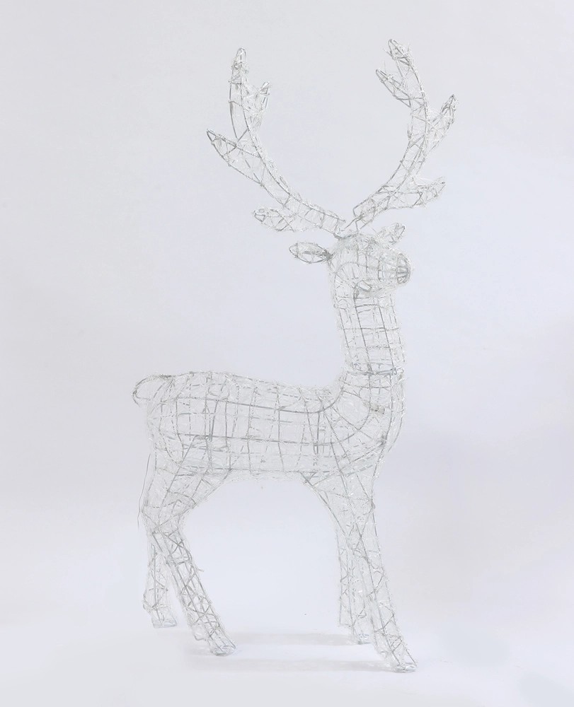 Renna luminosa 200 LED bianco caldo 60x15x122 cm acquista da OBI