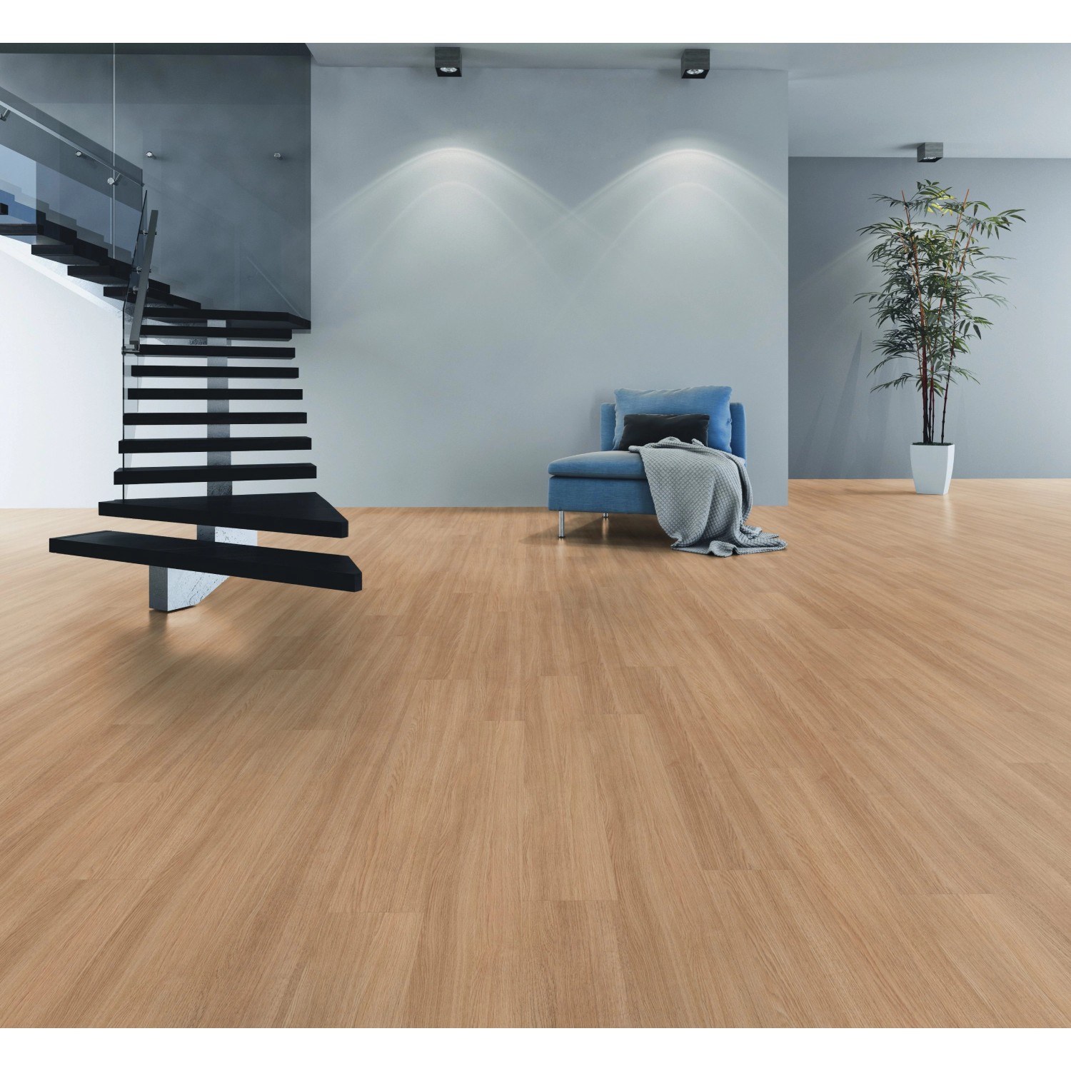 Pavimento laminato Excellent Rovere Aviva Vernal sp 8 mm 2,7 m² ...