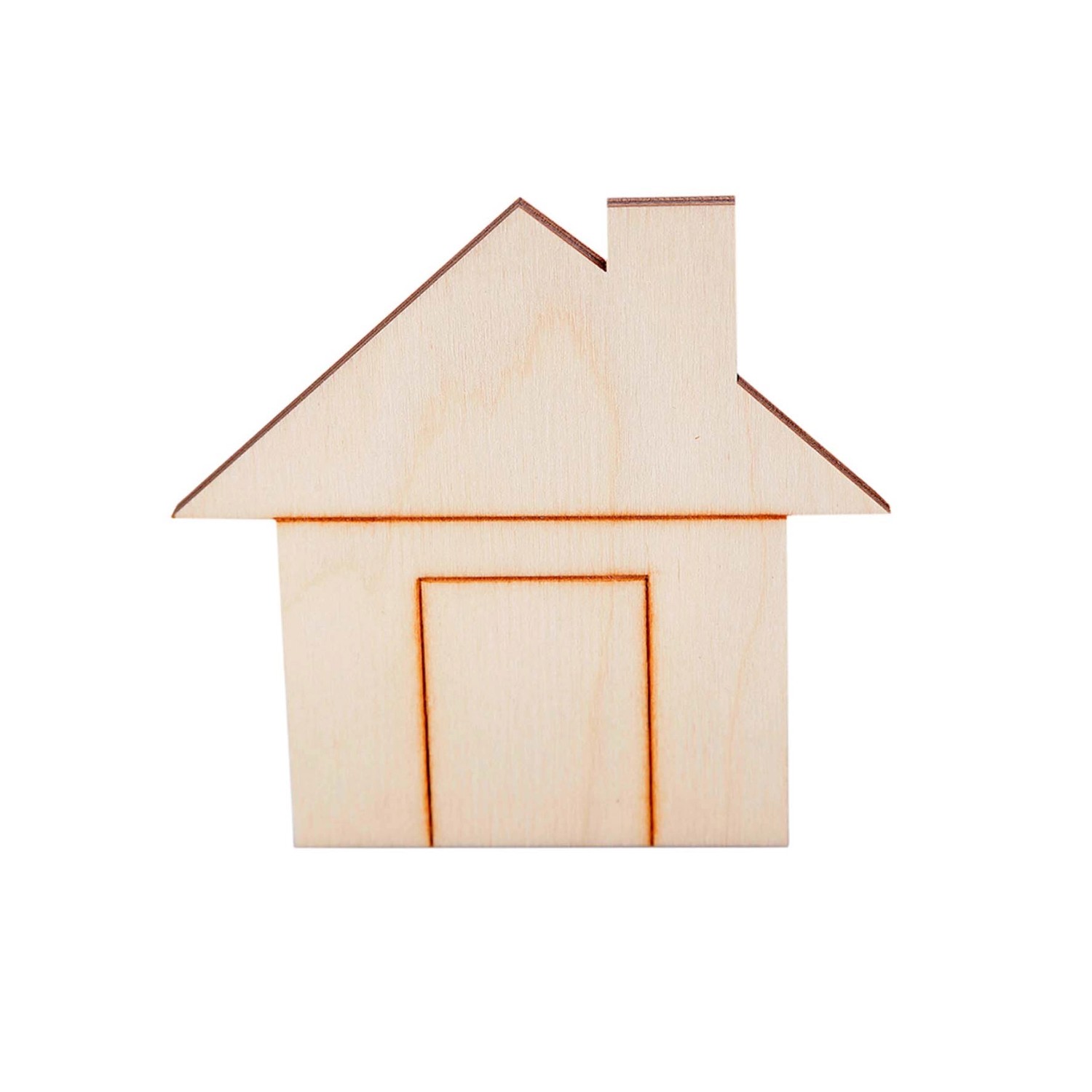 Sagoma in legno casetta 12x11,5x0,6 cm | OBI