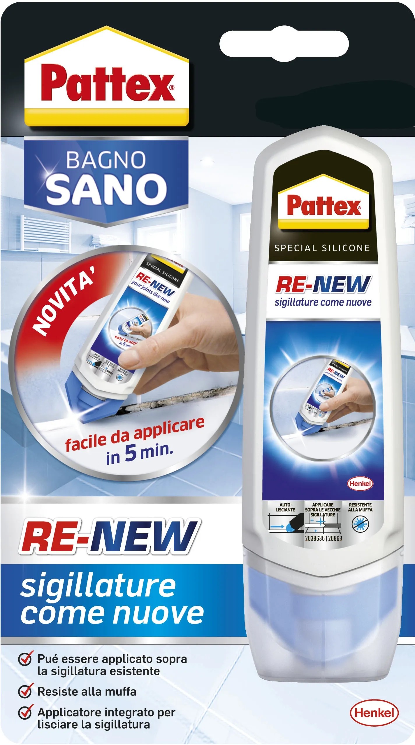 PATTEX Bagno Sano Re-New 100ml acquista da OBI