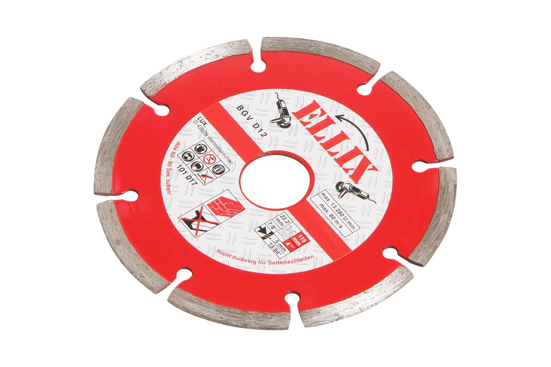 Disco diamantato universale 115 mm acquista da OBI