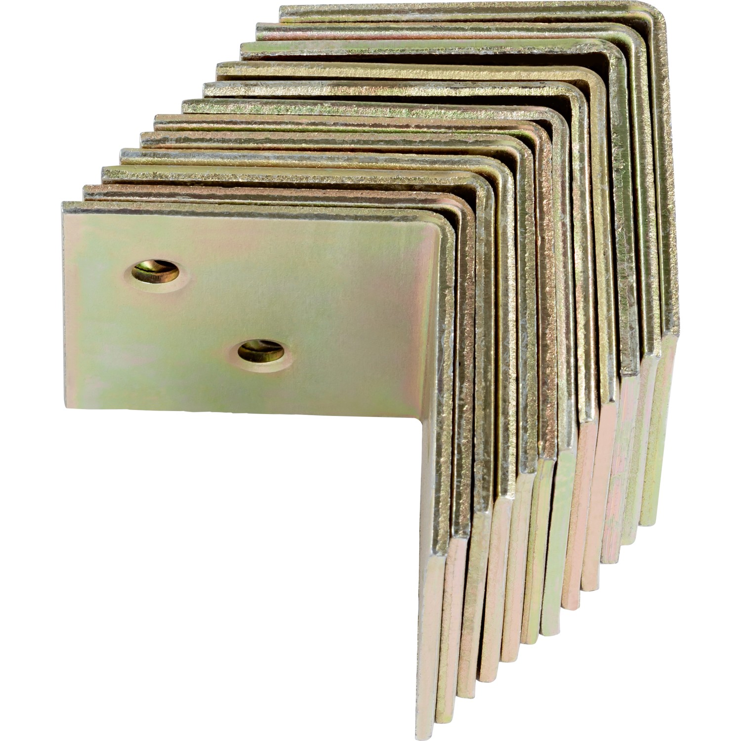 Staffa angolare larga acciaio zincato 40x40x40 mm giallo 12 pz acquista ...
