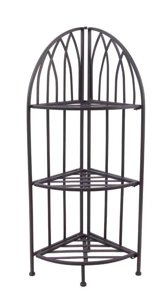 Scaffale angolare 3 ripiani Magdeburg H89 cm grigio acquista da OBI