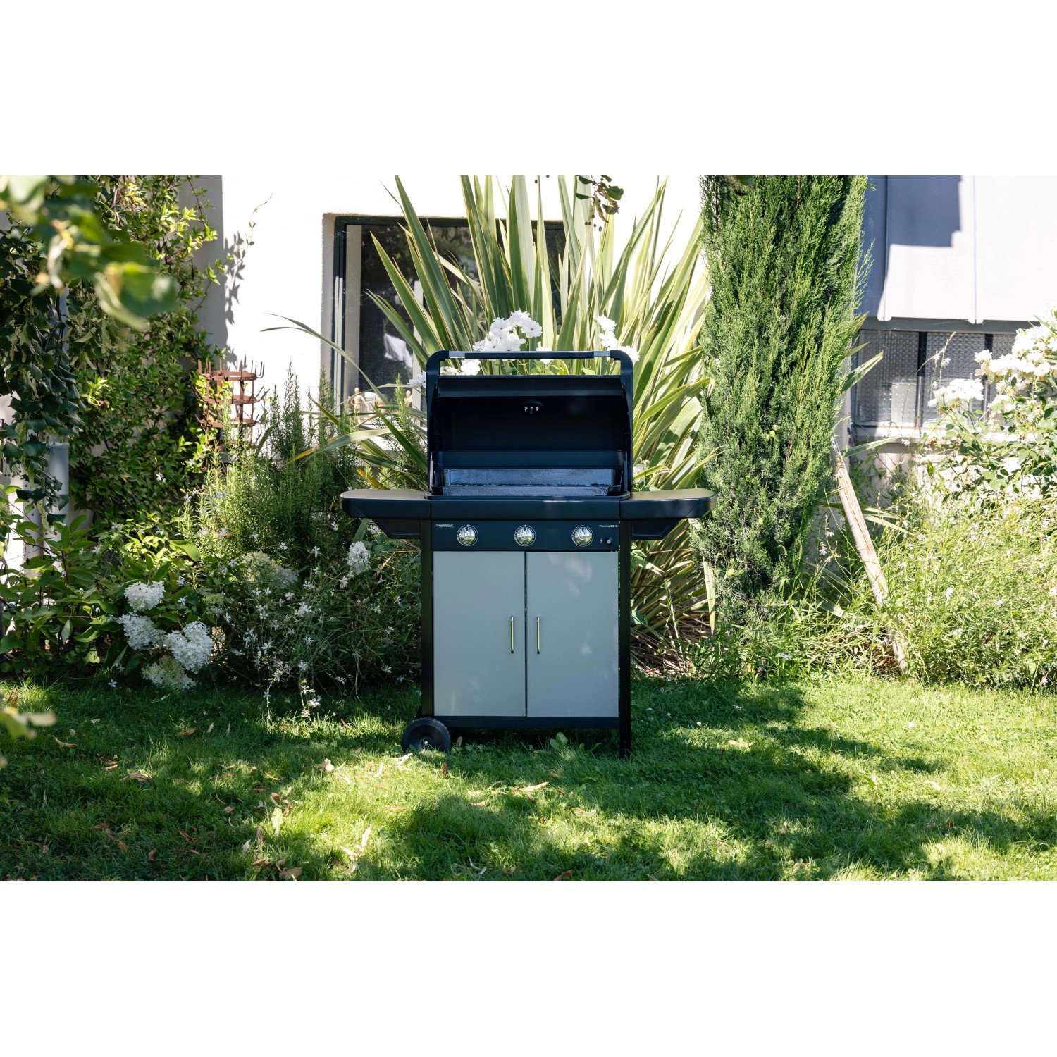 Barbecue a gas EX3 3 bruciatori nero acquista da OBI