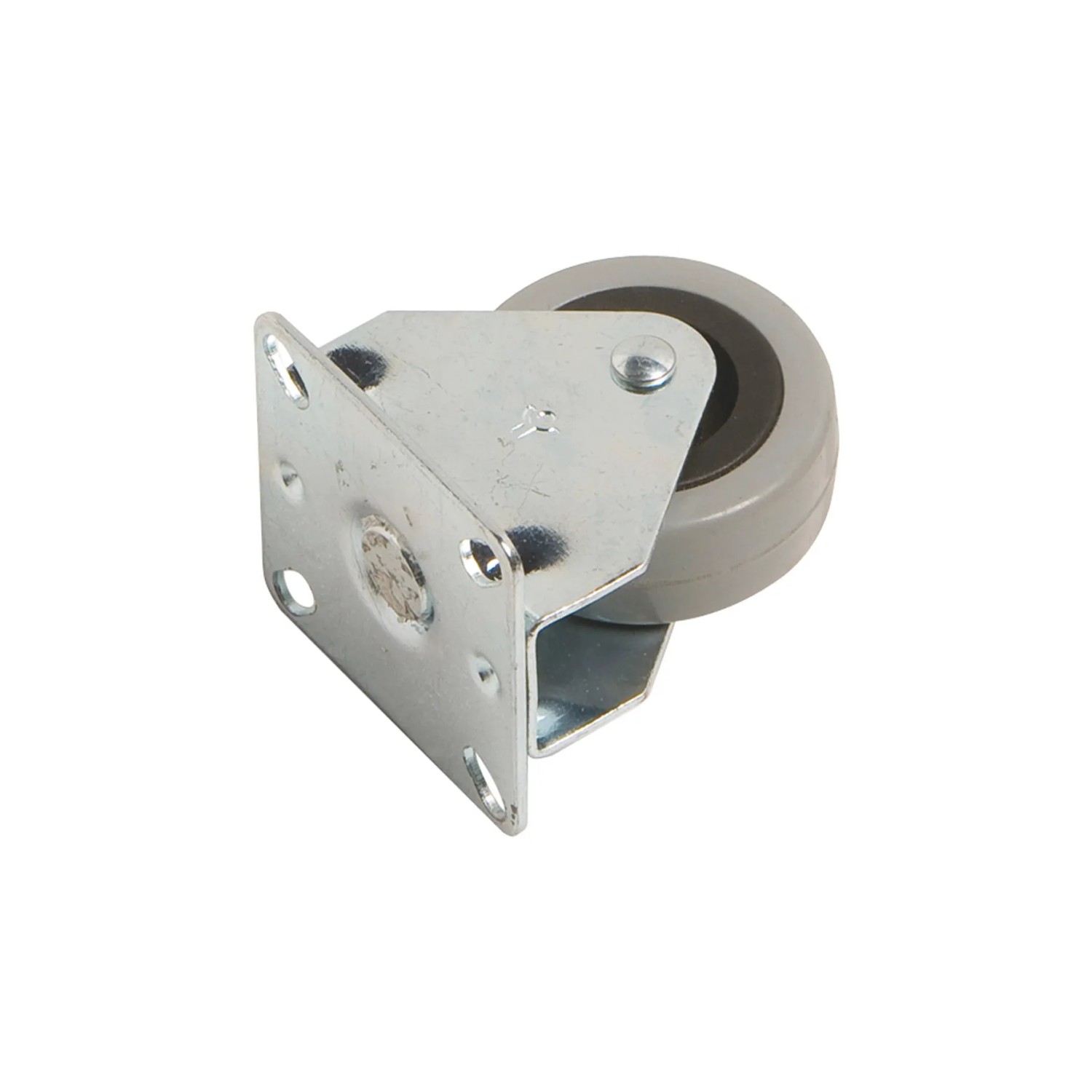 Rotella frenante con piastra e cuscinetto radente Ø 50 mm P 35 kg ...