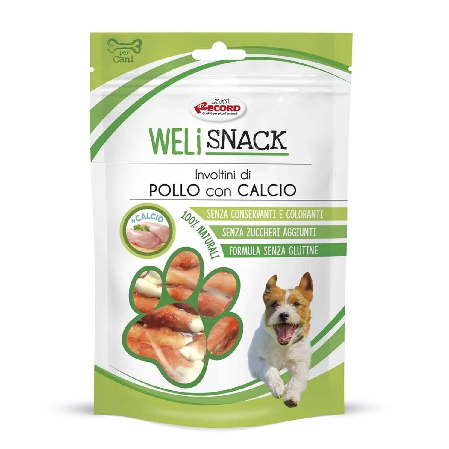 Snack naturale per cani Involtini Pollo 75 g acquista da OBI