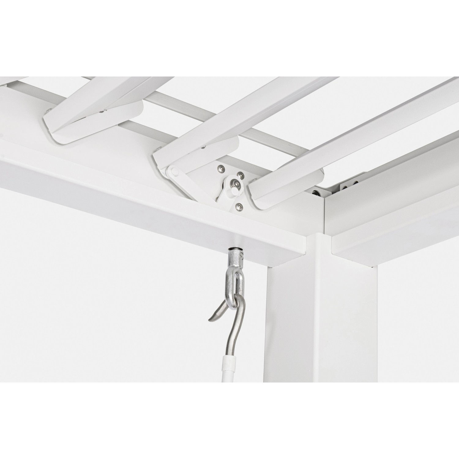 Pergola Bizzotto Pacific 3x4 m bianco acquista da OBI