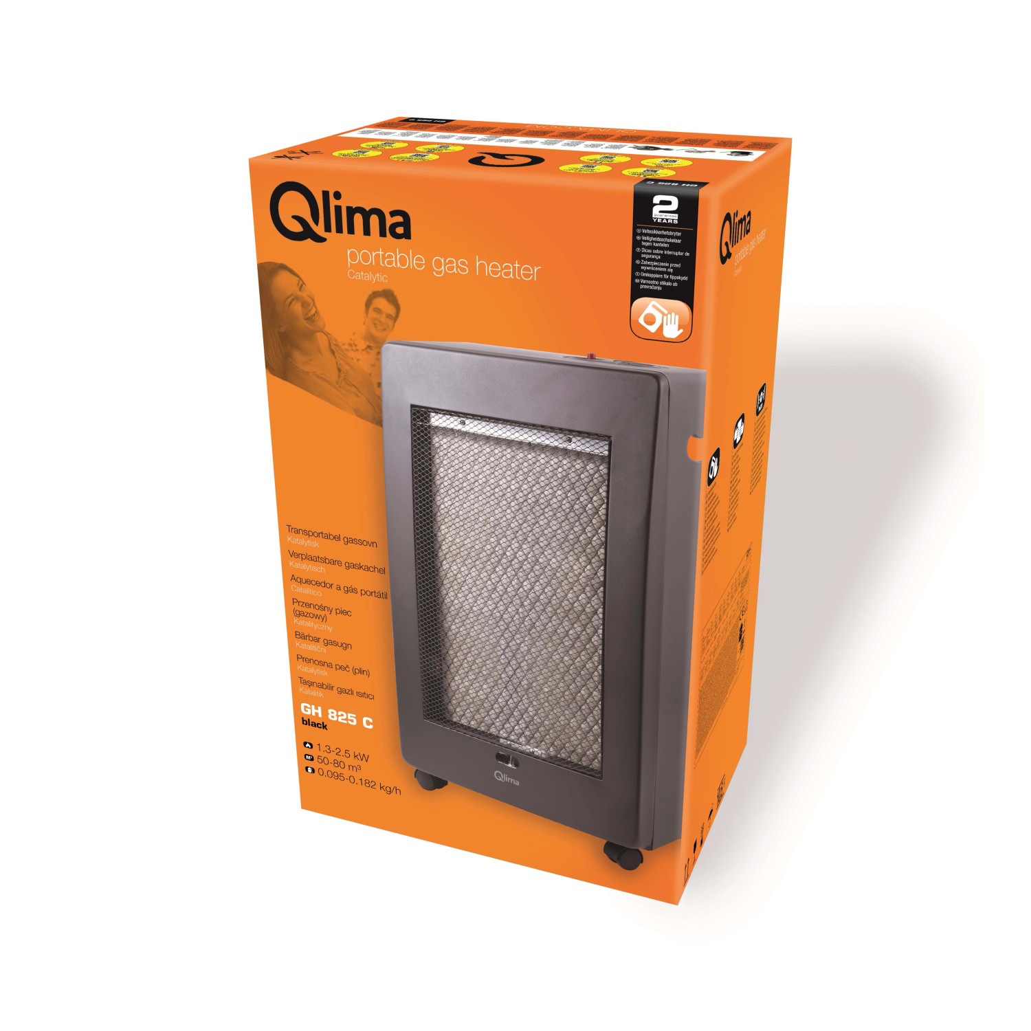 Stufa a gas Qlima GH 825 C - kW 2,5 - m3 50-80 acquista da OBI