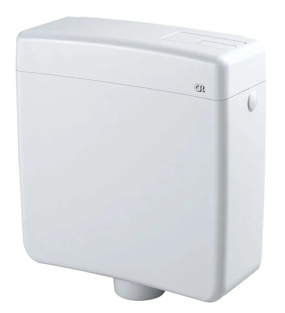 Cassetta WC di scarico con doppio pulsante bianco acquista da OBI