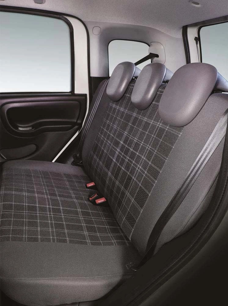 Coprisedili Panda 12 5 posti ant+post intero grigio piombo | OBI