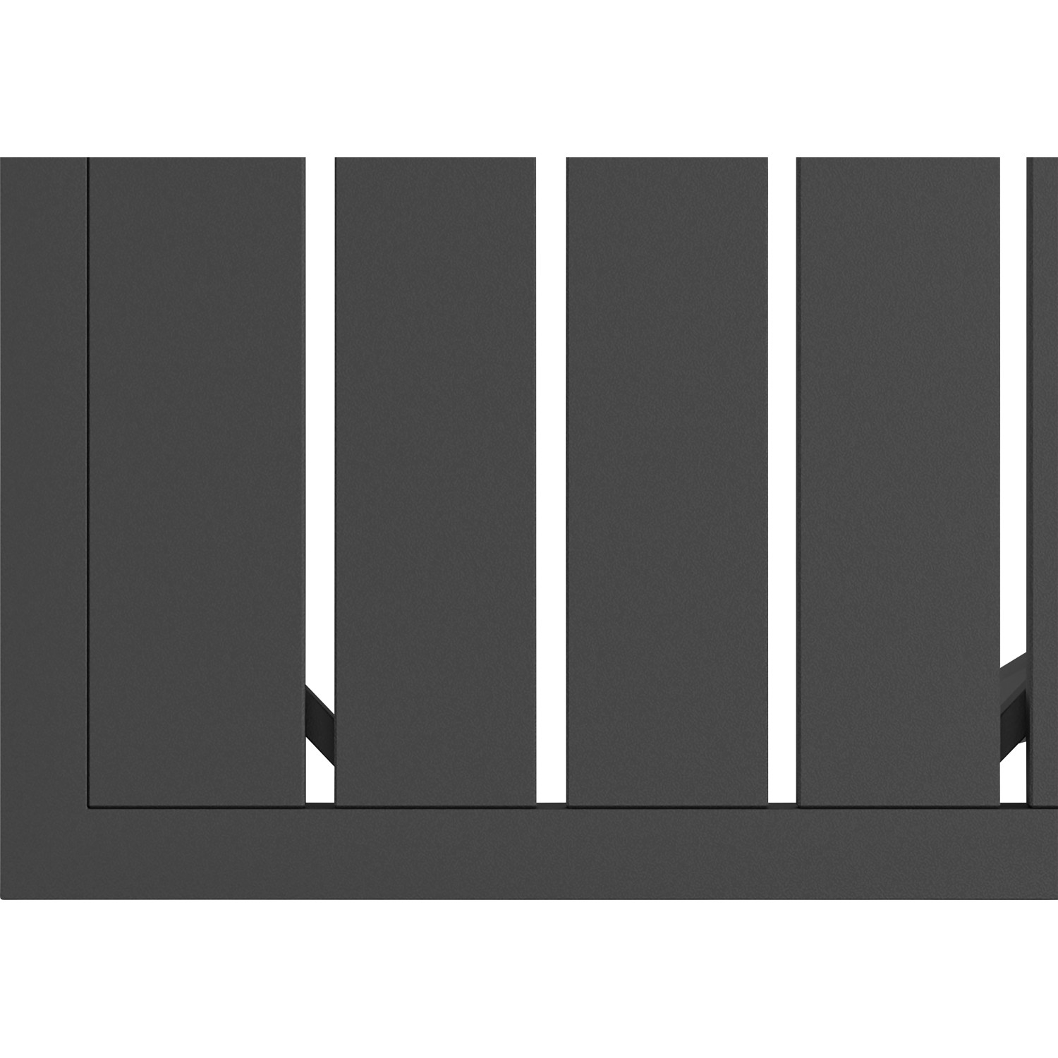 Tavolino e sedie da esterno Caddoa in acciaio e rattan 2 posti | OBI