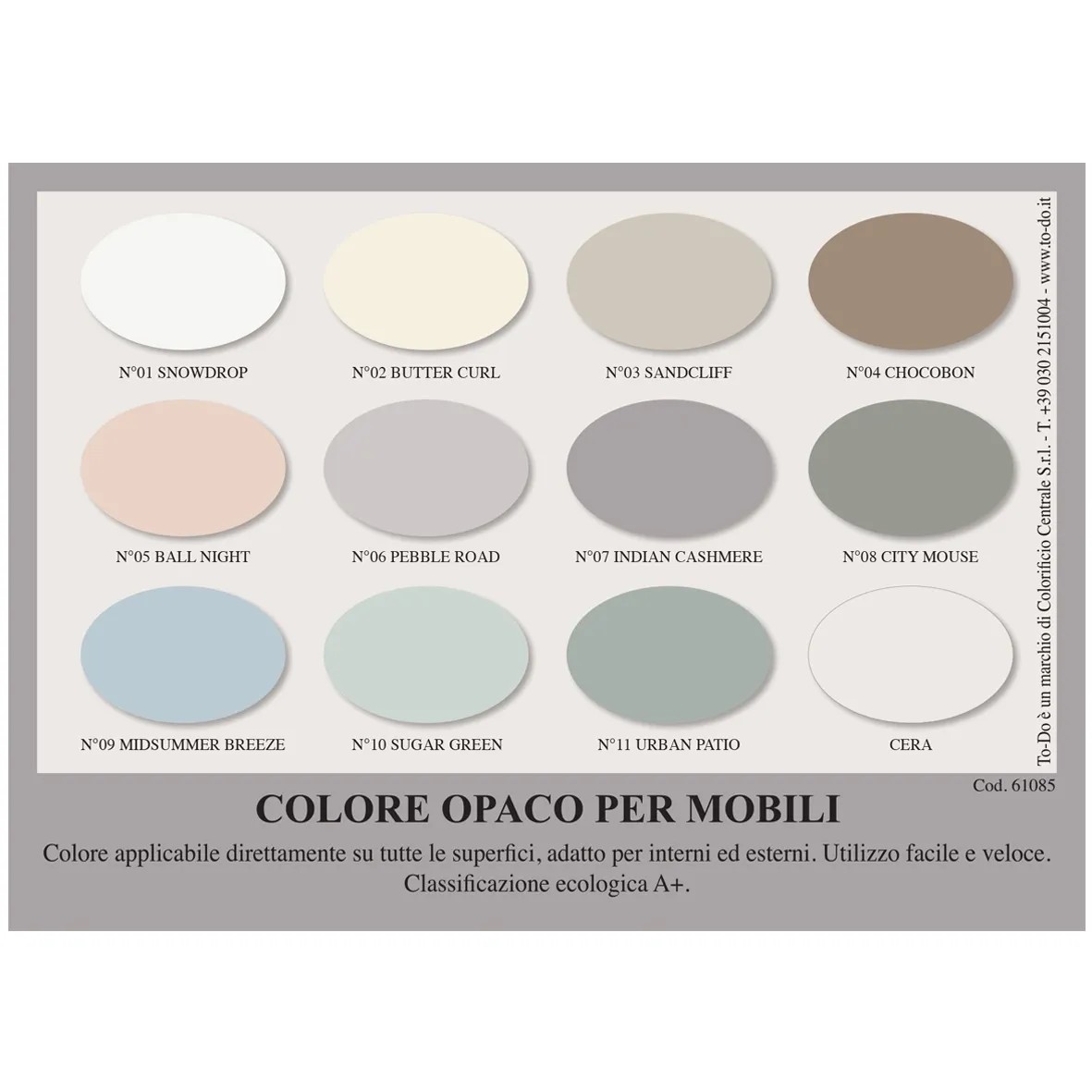 Colore opaco per mobili To-Do n.2 Butter Curl 500 ml | OBI