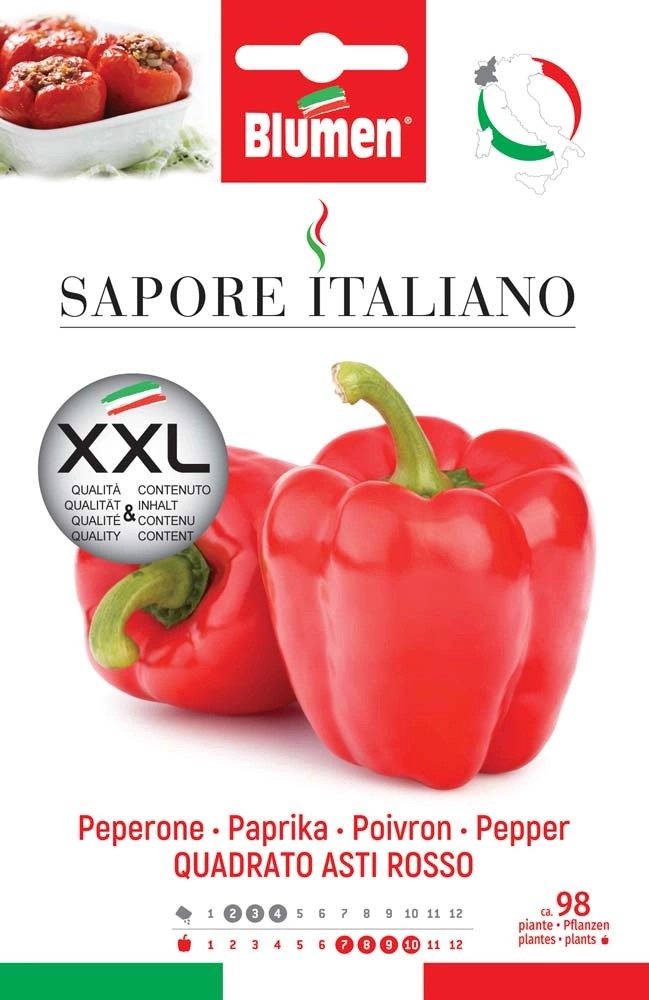 Semi Blumen Peperone quadrato d`Asti XXL acquista da OBI