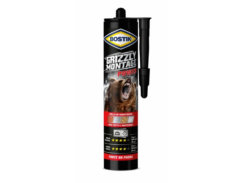 Colla di montaggio Bostik Grizzly Montage Power cartuccia 370 g acquista da OBI