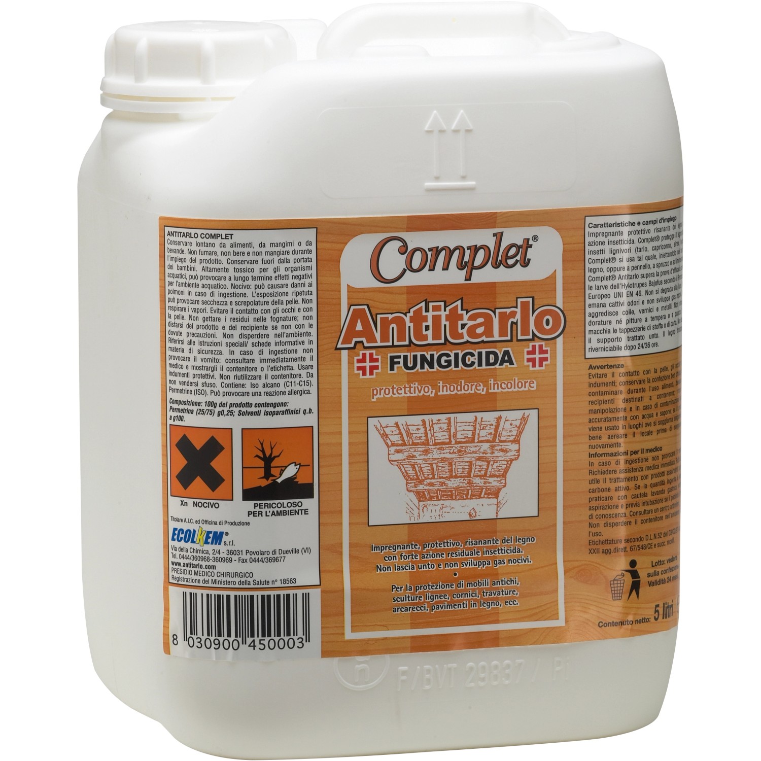 Antitarlo fungicida inodore Complet 5 l acquista da OBI