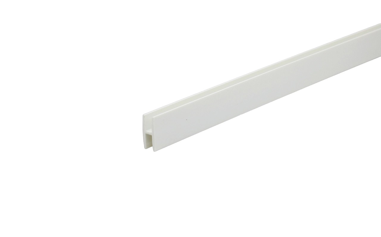 Profilo a H 1 m 25x10 mm in pvc bianco acquista da OBI