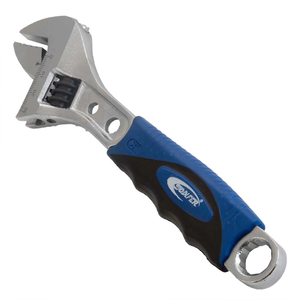 Chiave a rullino 0-30 in cromo vanadio 200 mm acquista da OBI