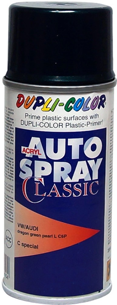 Vernice spray verde LC6P per carrozzeria tinte originali VW Audi 150 ml ...