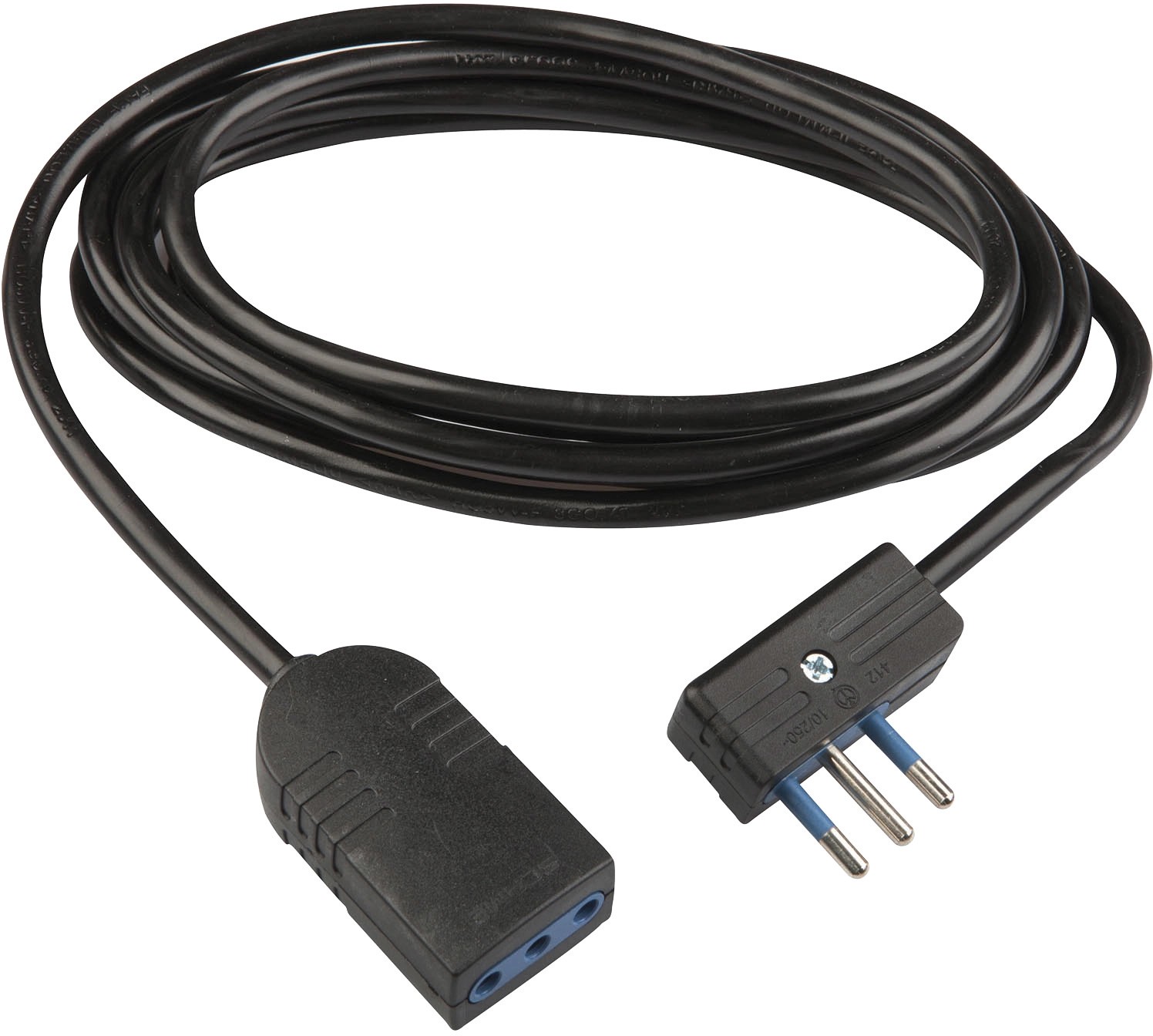 Prolunga "salvaspazio" con spina e presa 10 A 3 m nera acquista da OBI