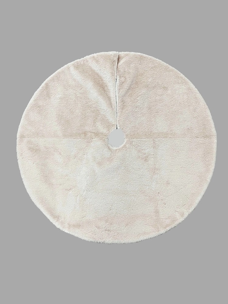 Copri base albero di Natale beige Ø 100 cm | OBI