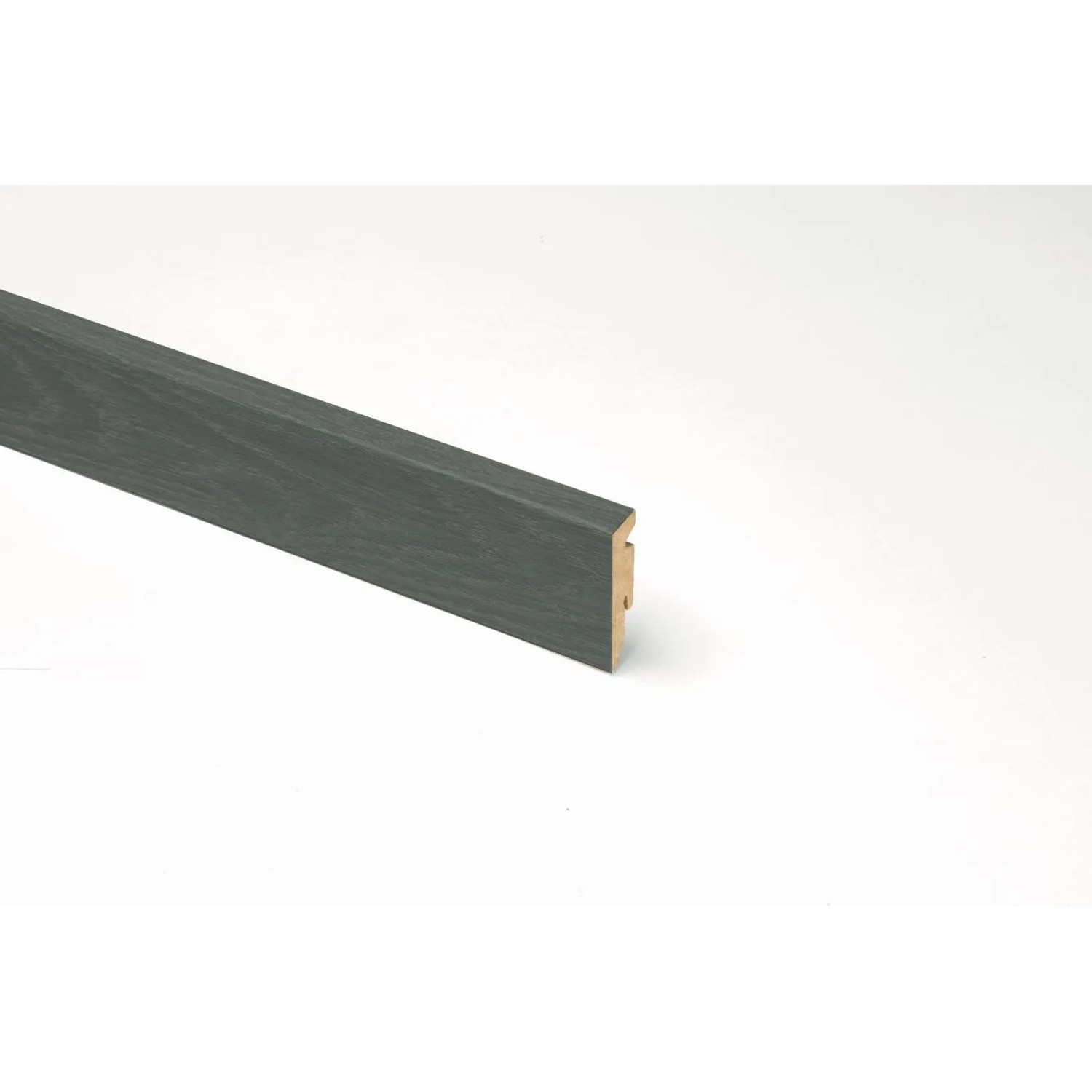 Battiscopa in MDF rovere grigio H 5,8 cm acquista da OBI