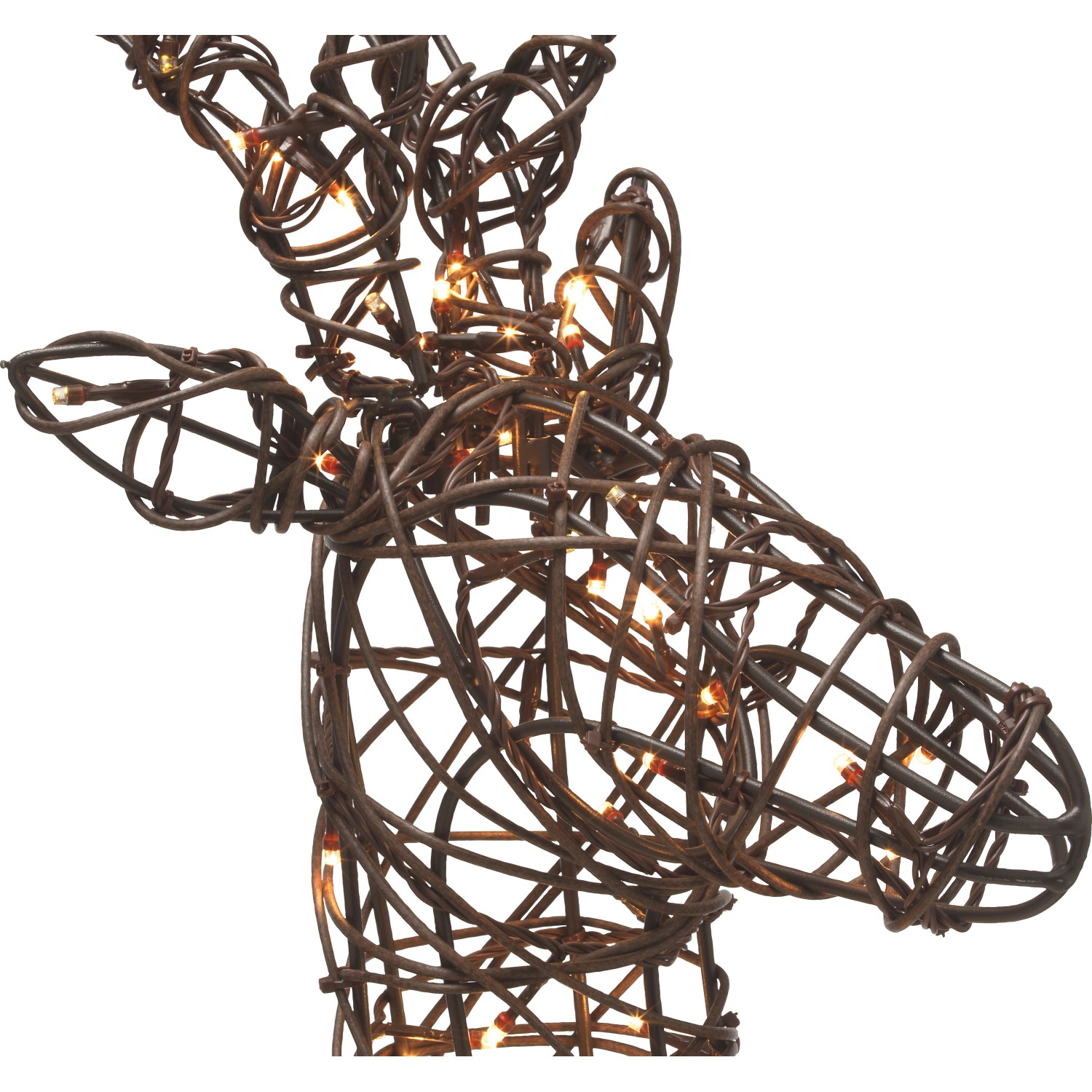 Renna luminosa 200 LED bianco caldo 60x15x122 cm acquista da OBI