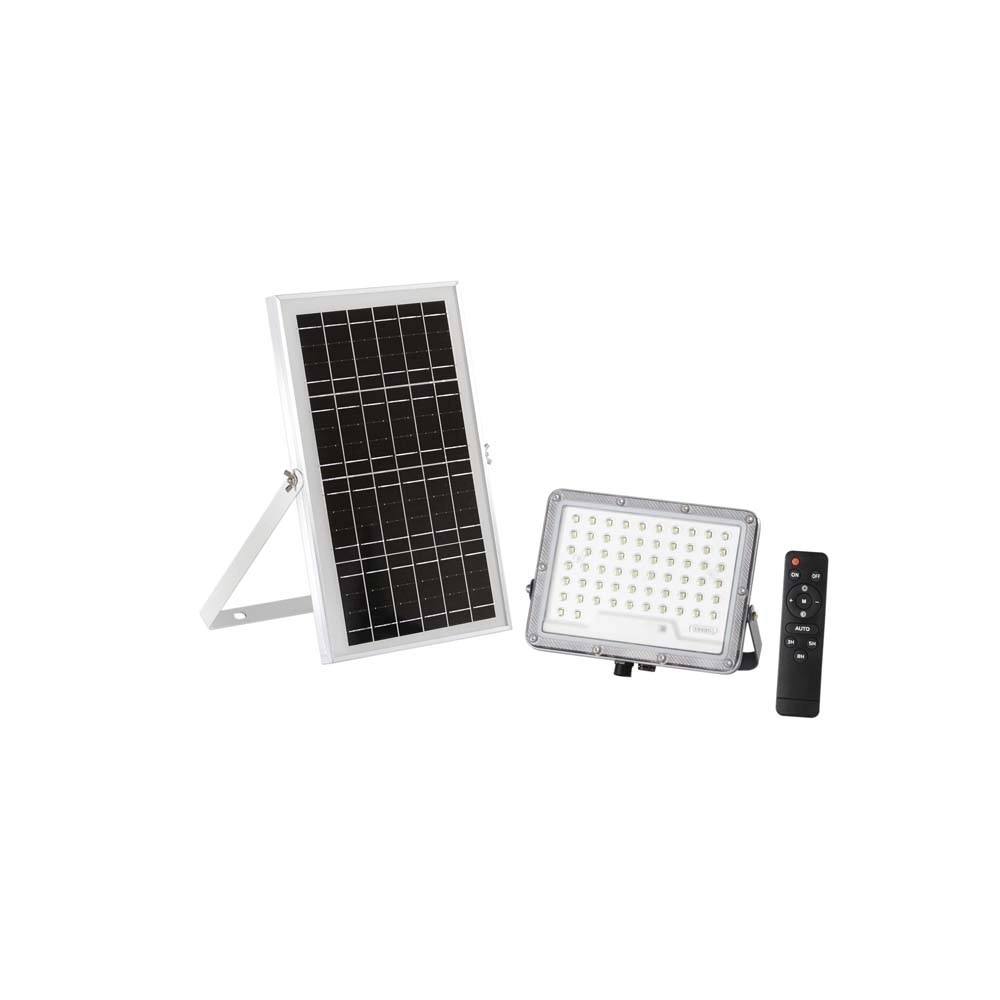 Proiettore solare integrato Glaser LED Intec con batteria Longlife 10AH | OBI