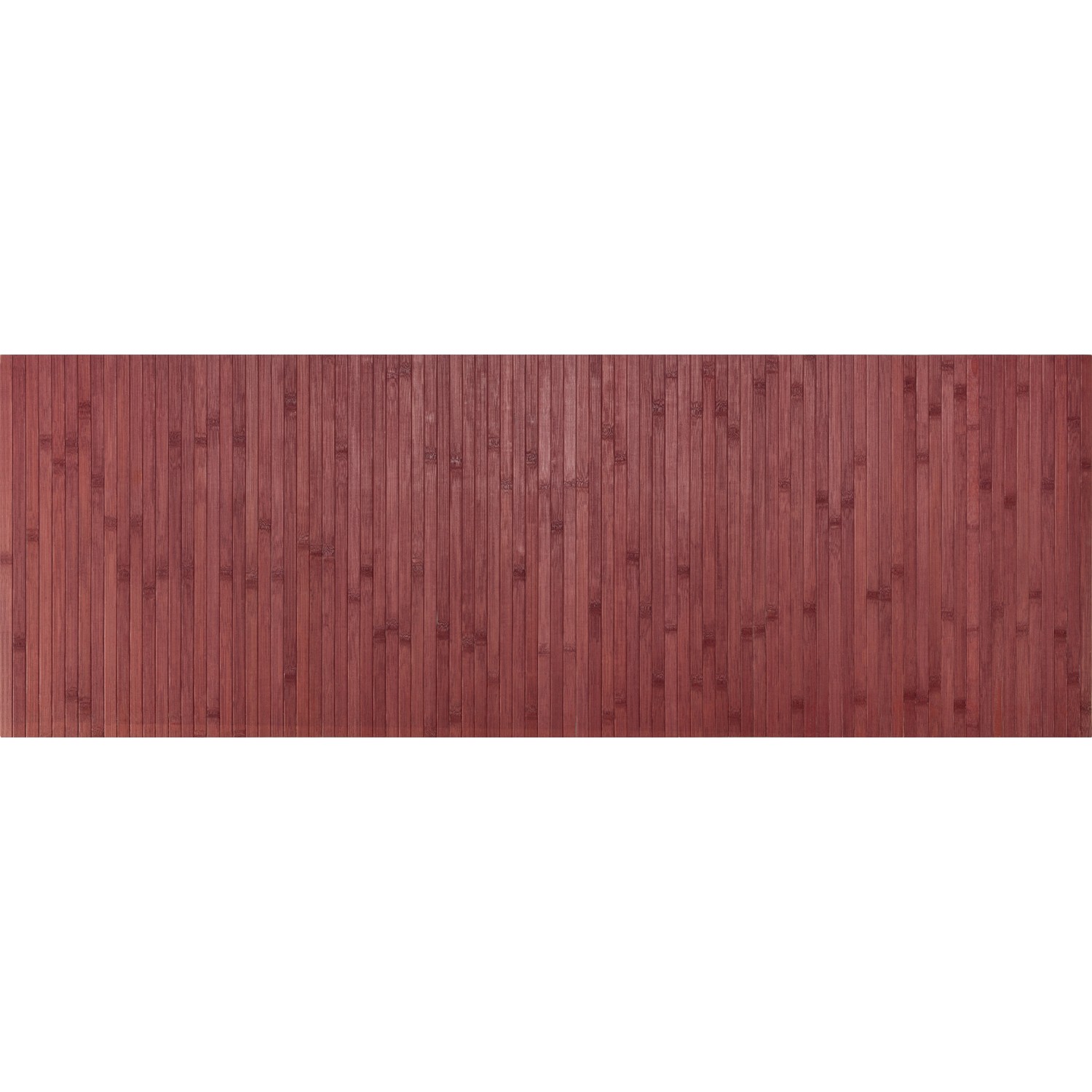 Tappeto in bamboo 50x180 cm rosso | OBI