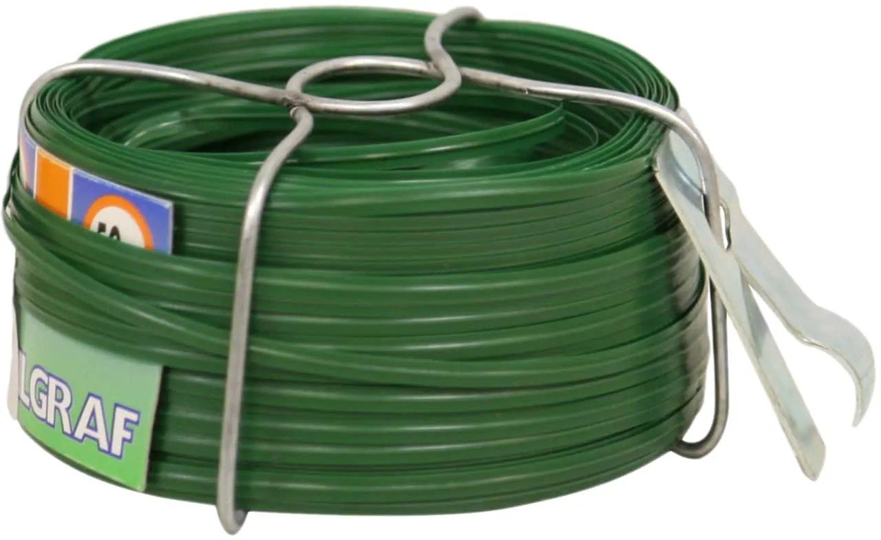 Piattina plastica verde Ø 4 mm x 50 metri acquista da OBI