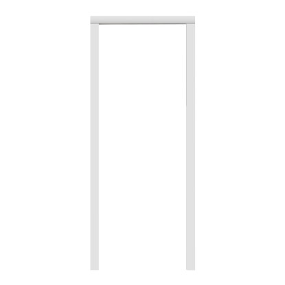 Telaio porta in PVC bianco pastello kit acquista da OBI