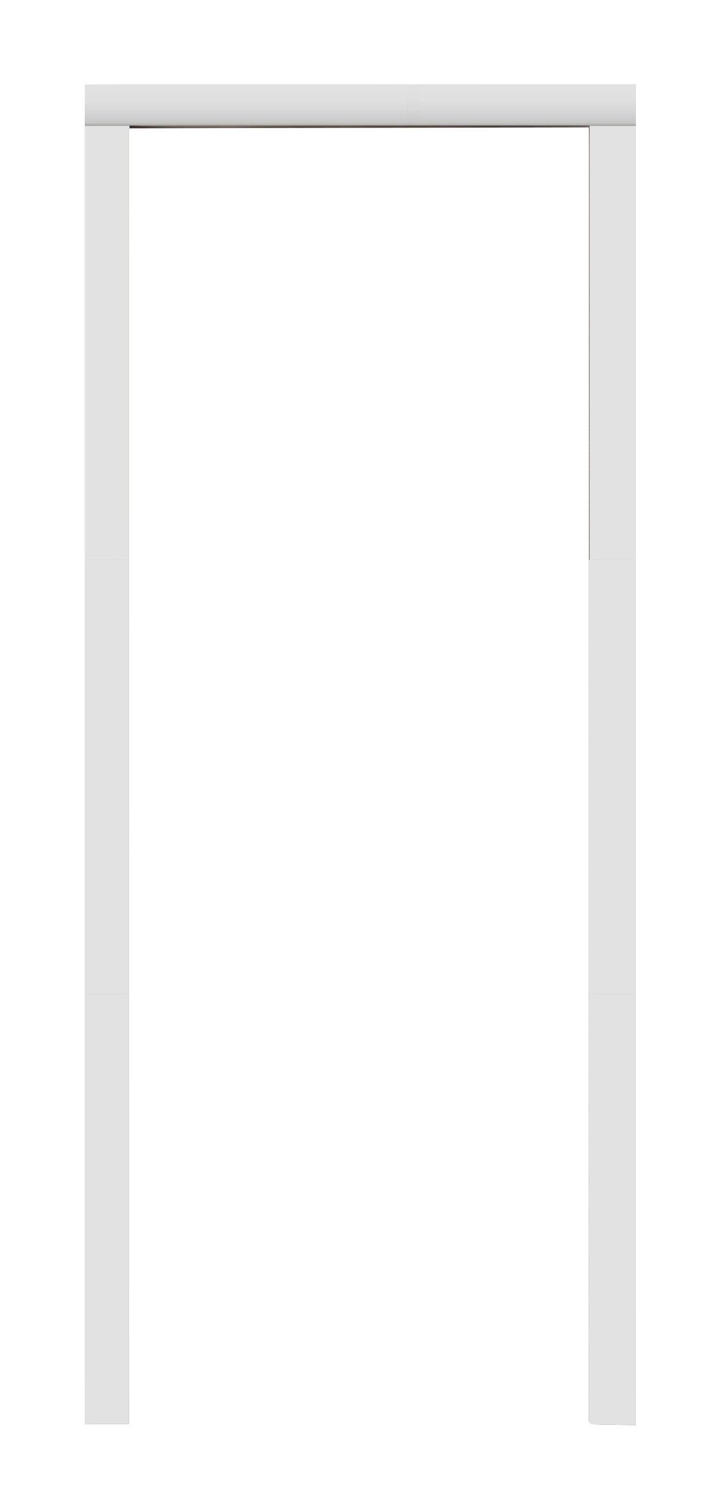 Telaio porta in PVC bianco pastello kit acquista da OBI