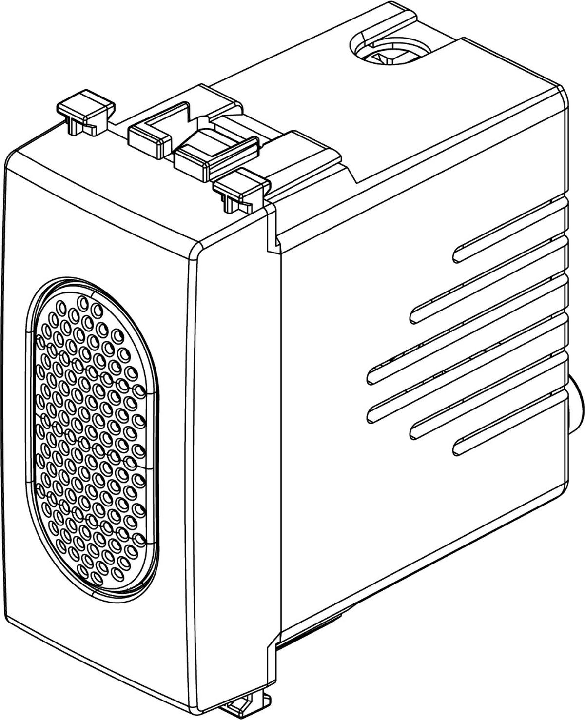 Dispositivo di segnalazione acustica 230V 50-60Hz bianco acquista da OBI
