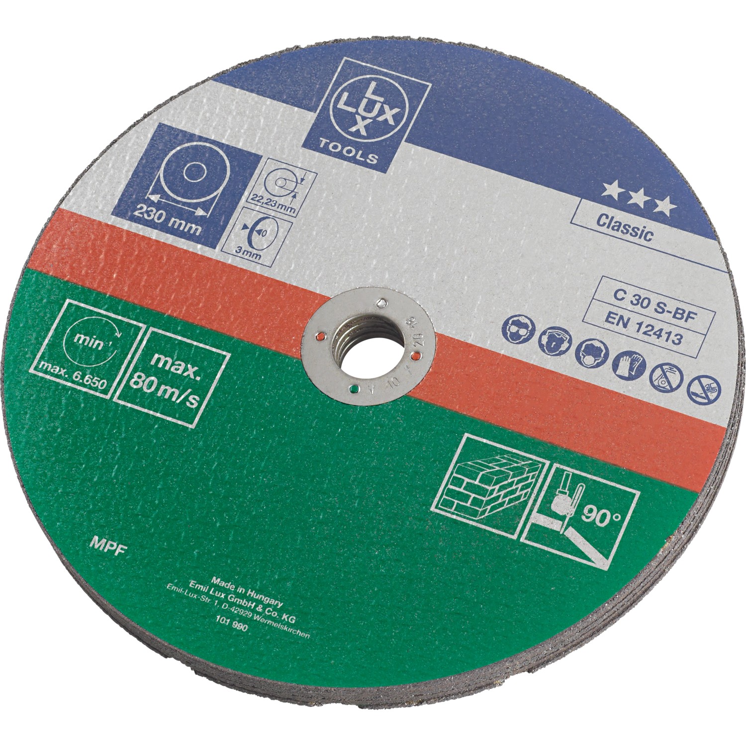 Dischi da taglio LUX per pietra Ø 230 mm 5 pz | OBI