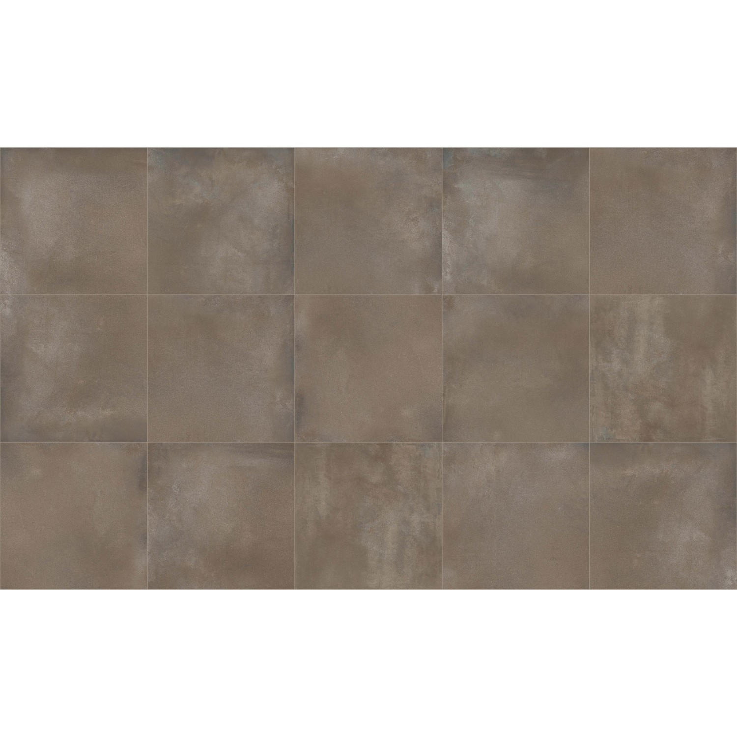 Piastrella in gres porcellanato Affresco burnt umber 60x60 cm 1,44 m² | OBI