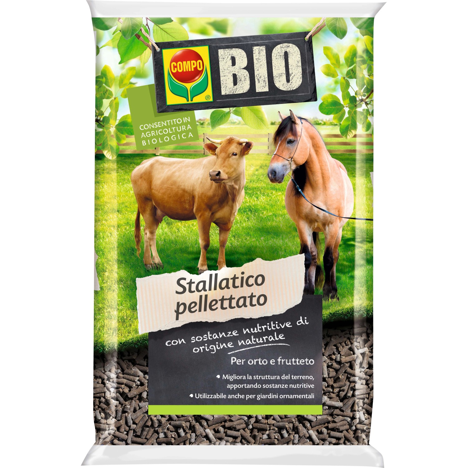 Compo Bio stallatico pellettato 15 kg acquista da OBI